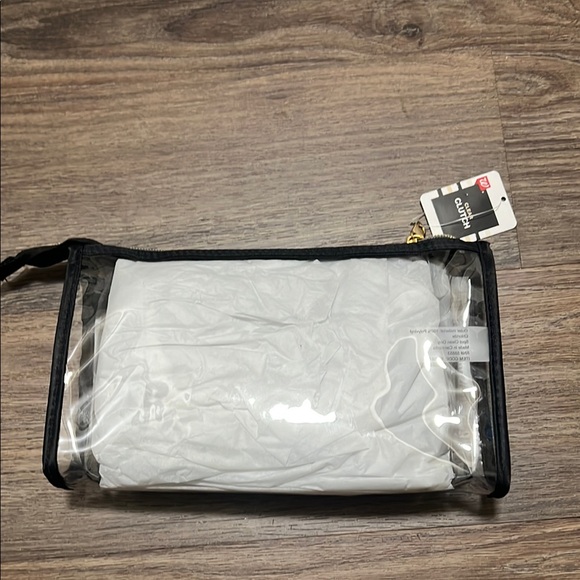 walgreens | Bags | Clear Travel Pouch With Black Trim | Poshmark
